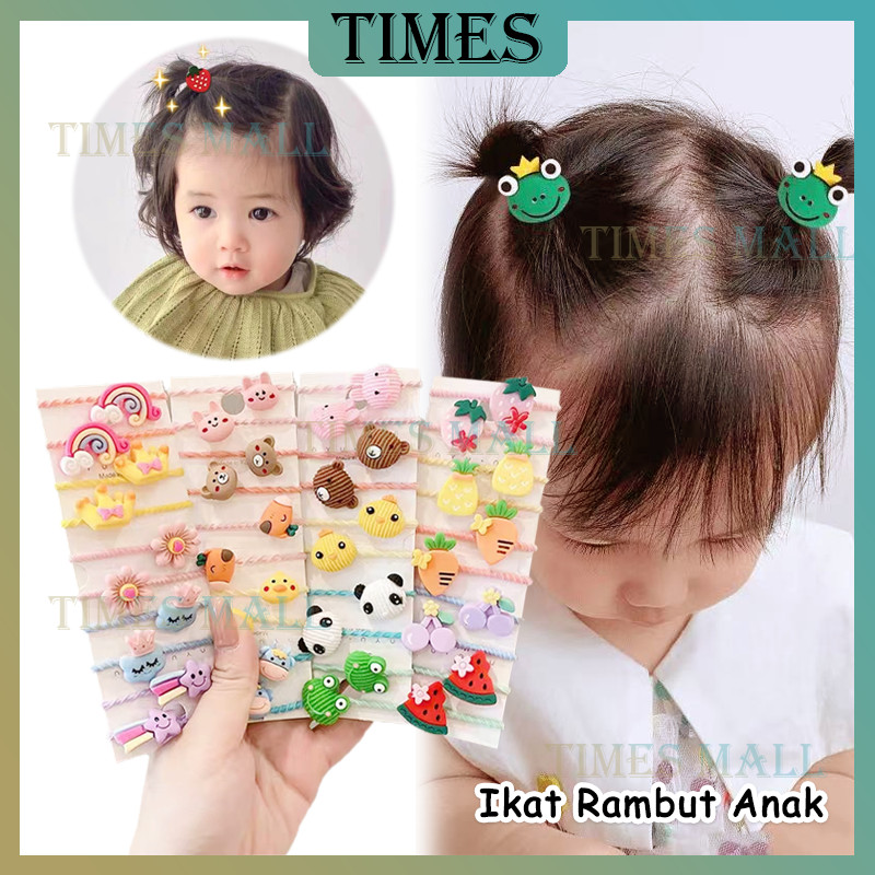 Jual Ikat Rambut Anak Icon Karakter/Ikat Rambut Fashion Karakter/Ikat ...