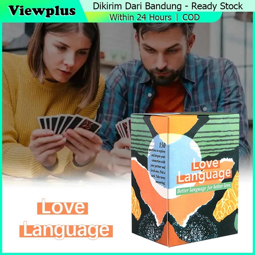 Jual Love Language Card Game Couple Kartu Game Conversation Board Games ...