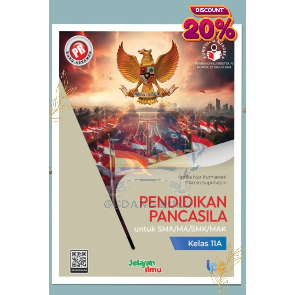 Jual Buku Pr/Lks PPKN Kelas 11/XI SMA/Ma Semester 1 Kurikulum Merdeka Intan pariwara EDISI ...