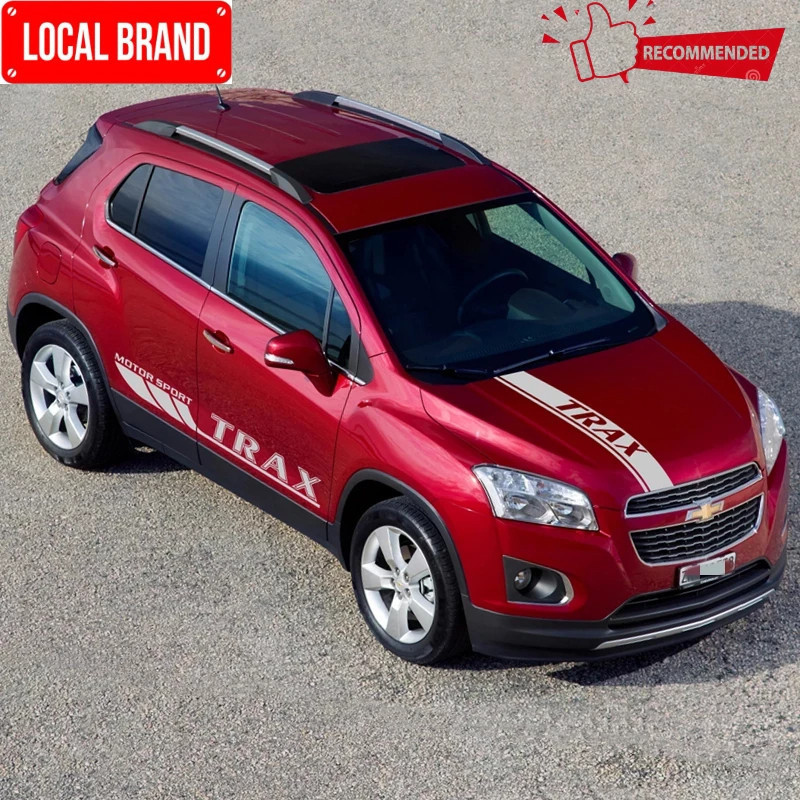 Jual For Chevrolet Trax Tracker Precio Turbo Sport Stripes Car Door ...