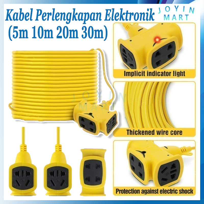 Jual Kabel Perlengkapan Elektronik/Stop Kontak Kabel Multi Colokan ...