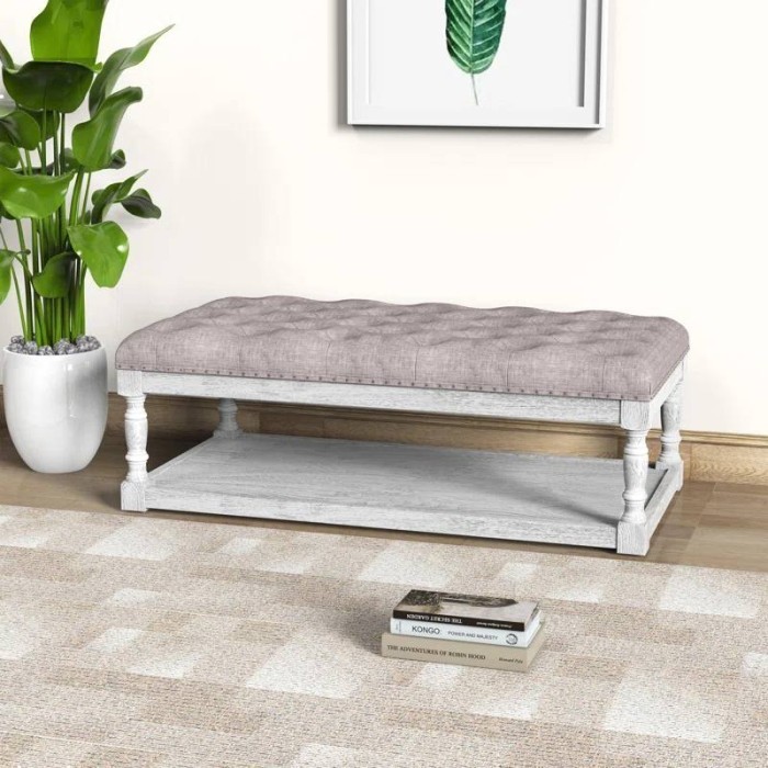Jual Puff Stool / Bench - V12 - Kayu Jati Werehouse Tiffani Ottoman ...