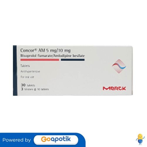 Jual Concor Am 5 Mg/10 Mg Box 30 Tablet / Hipertensi | Shopee Indonesia