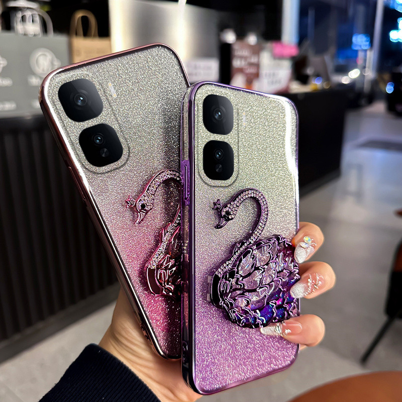 Jual Untuk Vivo IQOO NEO 8 9 10 Pro 6 7 SE kasus Dengan Crystal Swan ...