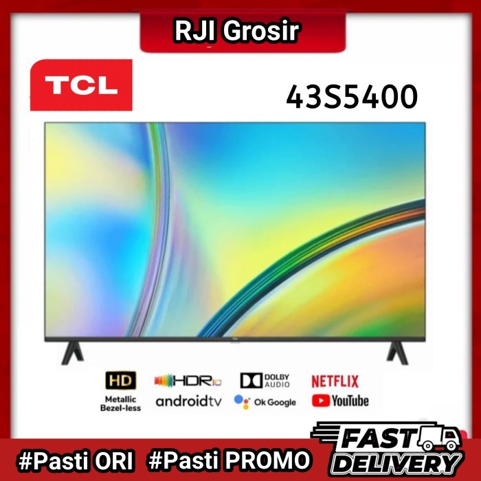 Jual TCL 43S5400 S5400 FHD Smart TV-Google TV | Shopee Indonesia
