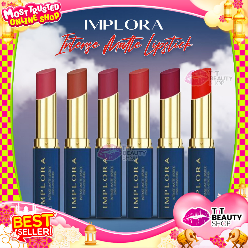 Jual IMPLORA Intense Matte Lipstick | Tnt Beauty Shop | Shopee Indonesia