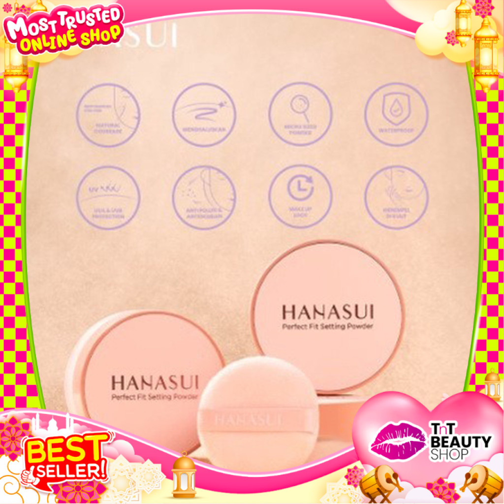 Jual Hanasui Perfect Fit Setting Powder - Loose Powder - Bedak Tabur ...