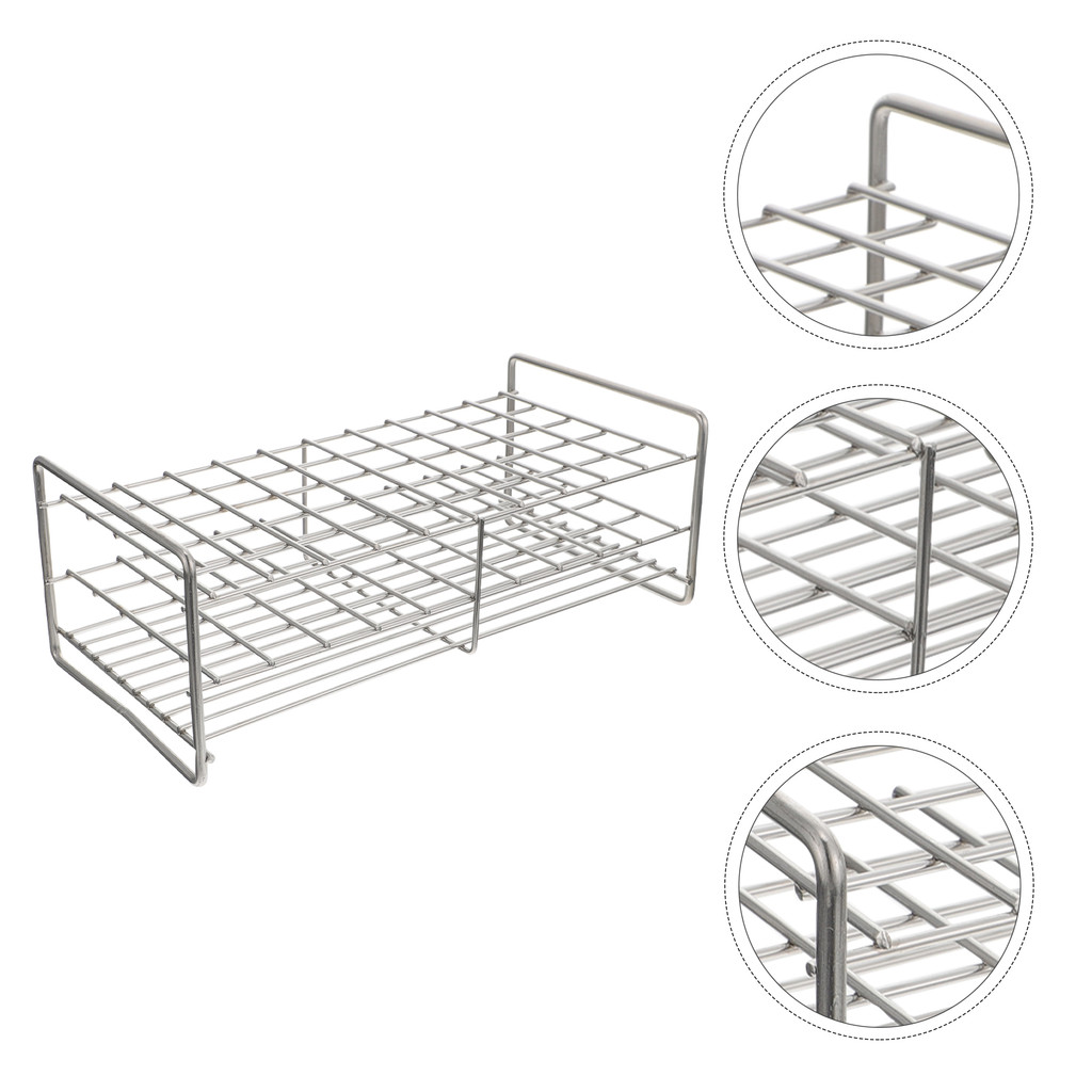 Jual Test Tube Rack Container Square Laboratory Supply Hole Holder ...