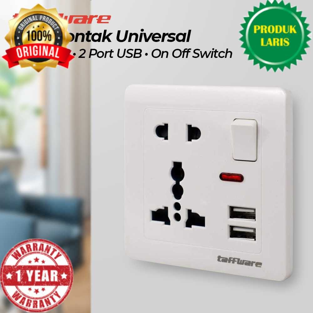 Jual Stop Kontak Universal Uk Eu Charging Off Switch Dari To Colokan ...