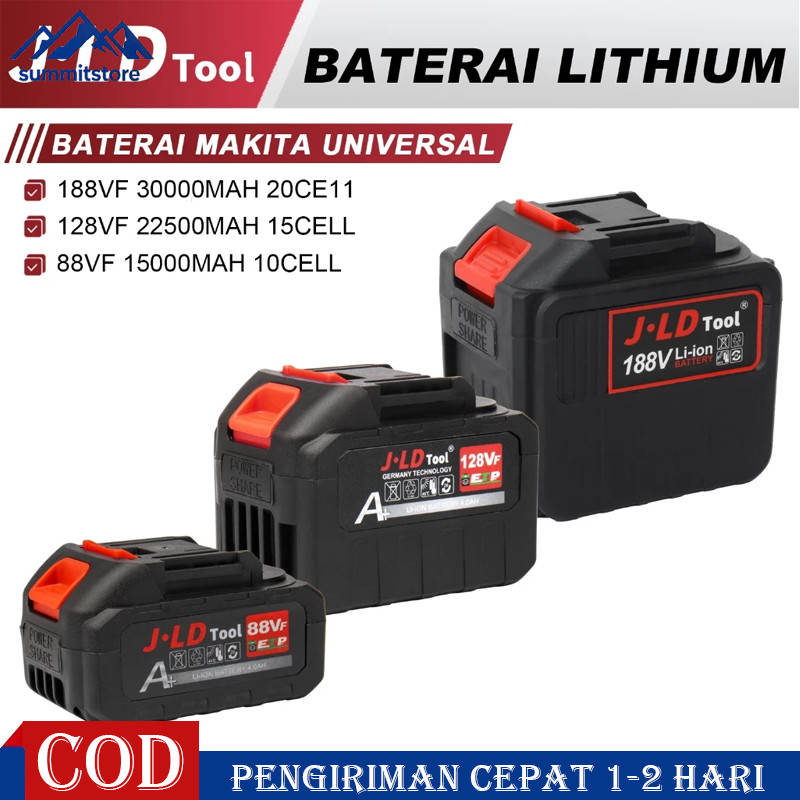 Jual 98VF Baterai Impact Baterai Bor 12V/21V/36V For MAKITA battery 6 ...