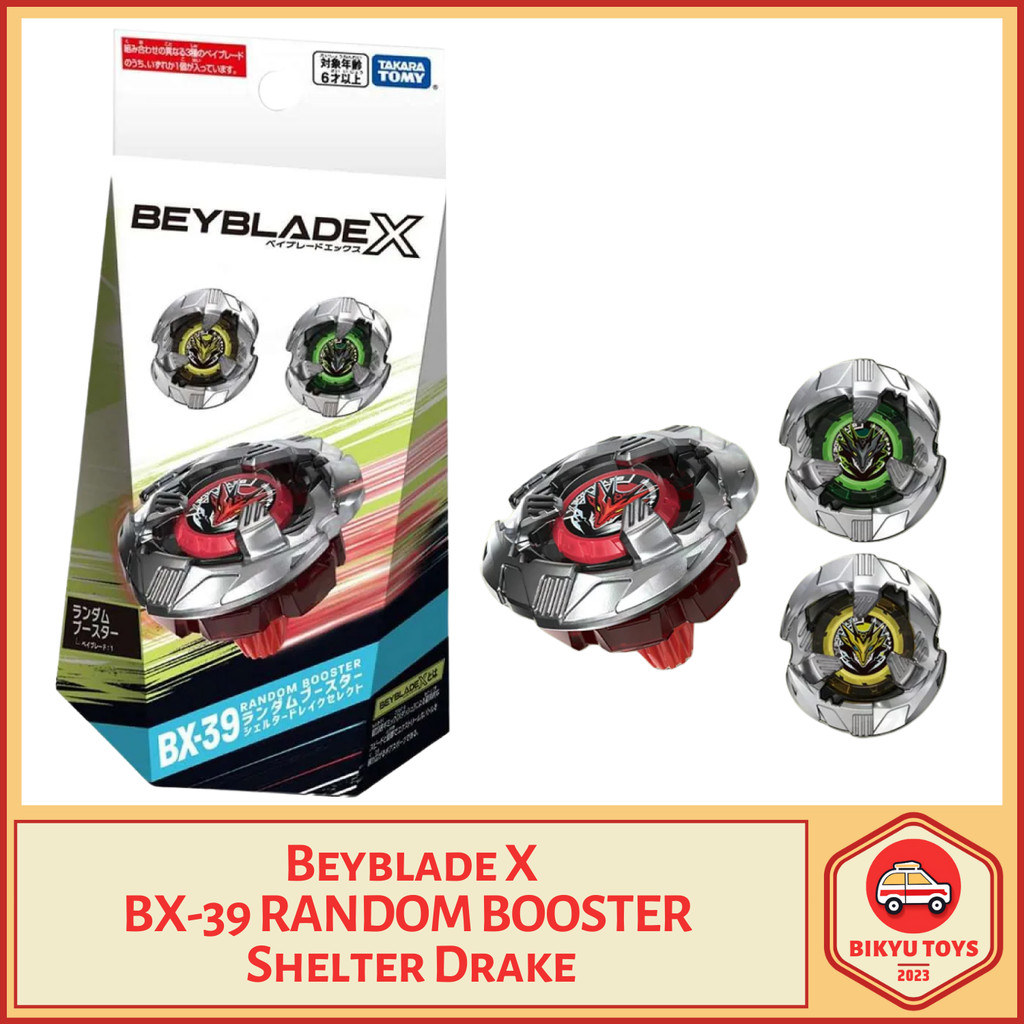 Jual Beyblade X BX-39 Shelter Drake Ratchet 7-80 5-70 3-60 Bit P Point ...