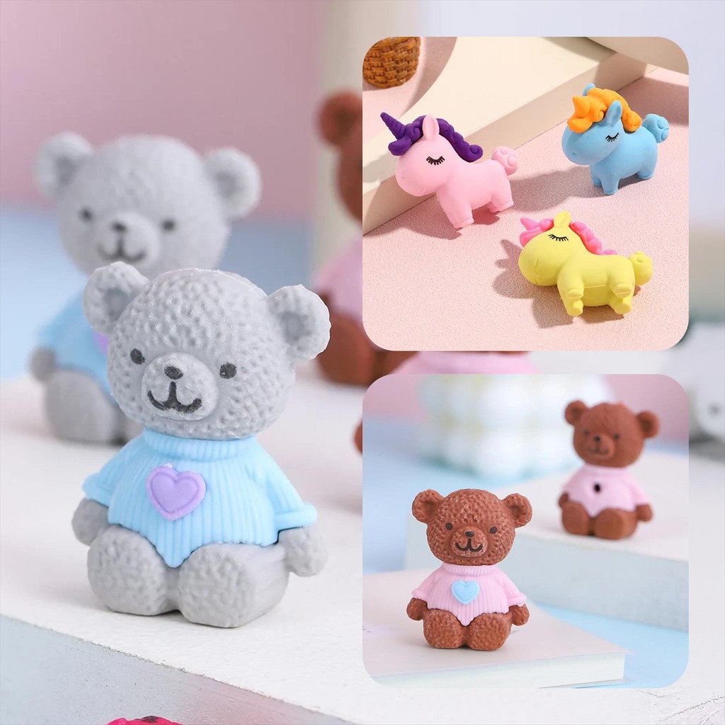 Jual NA Penghapus Karakter Lucu 3 Dimensi / Eraser Character 3D Cute ...