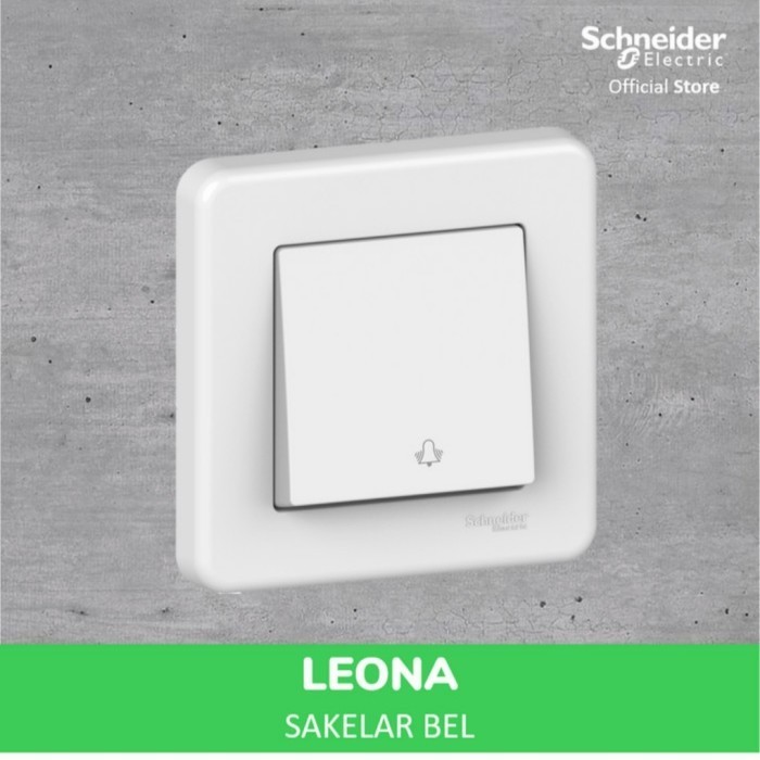 Jual SAKLAR BELL LEONA LNA0800321 SCHNEIDER | Shopee Indonesia