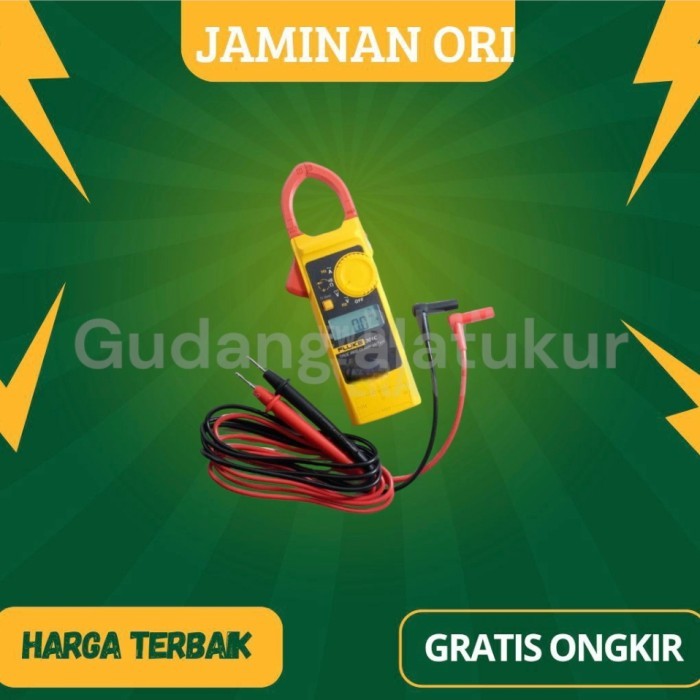 Jual Fluke 301C Digital Clamp Meter Slim AC 1000A Fluke asli original ...