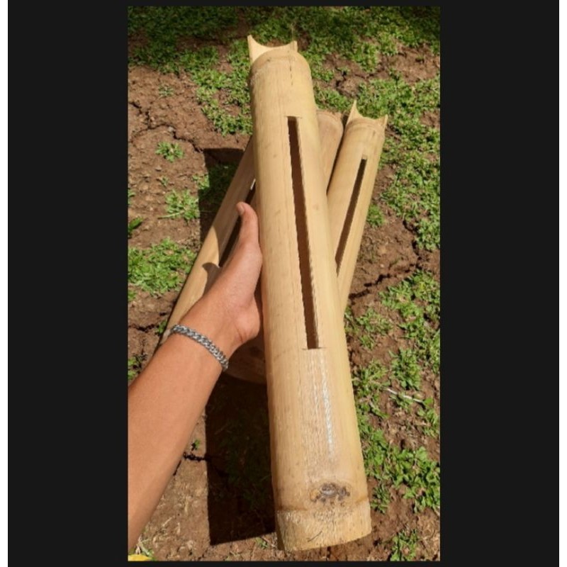 Jual kentongan bambu untuk ronda, patrol, teman bedug, dll | Shopee ...