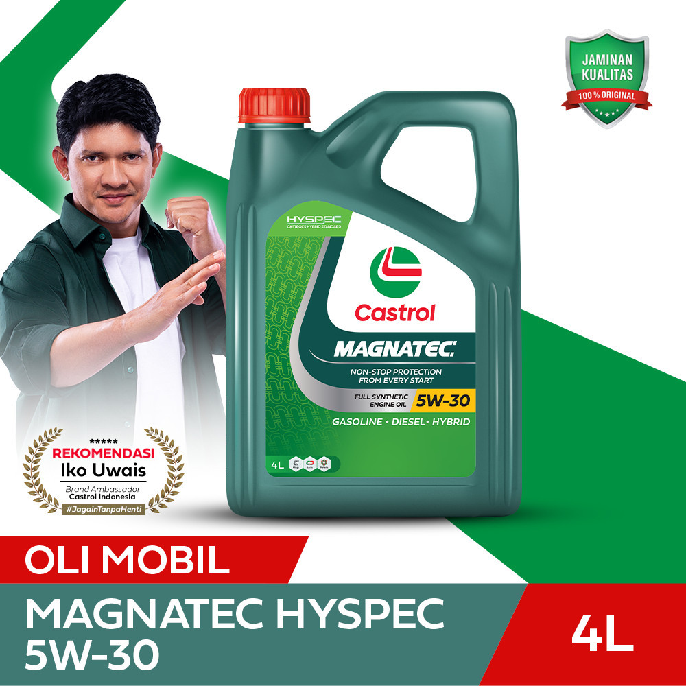 Jual Castrol Magnatec Hyspec 5W-30 4L - Oli Mesin Bensin & Diesel Full ...