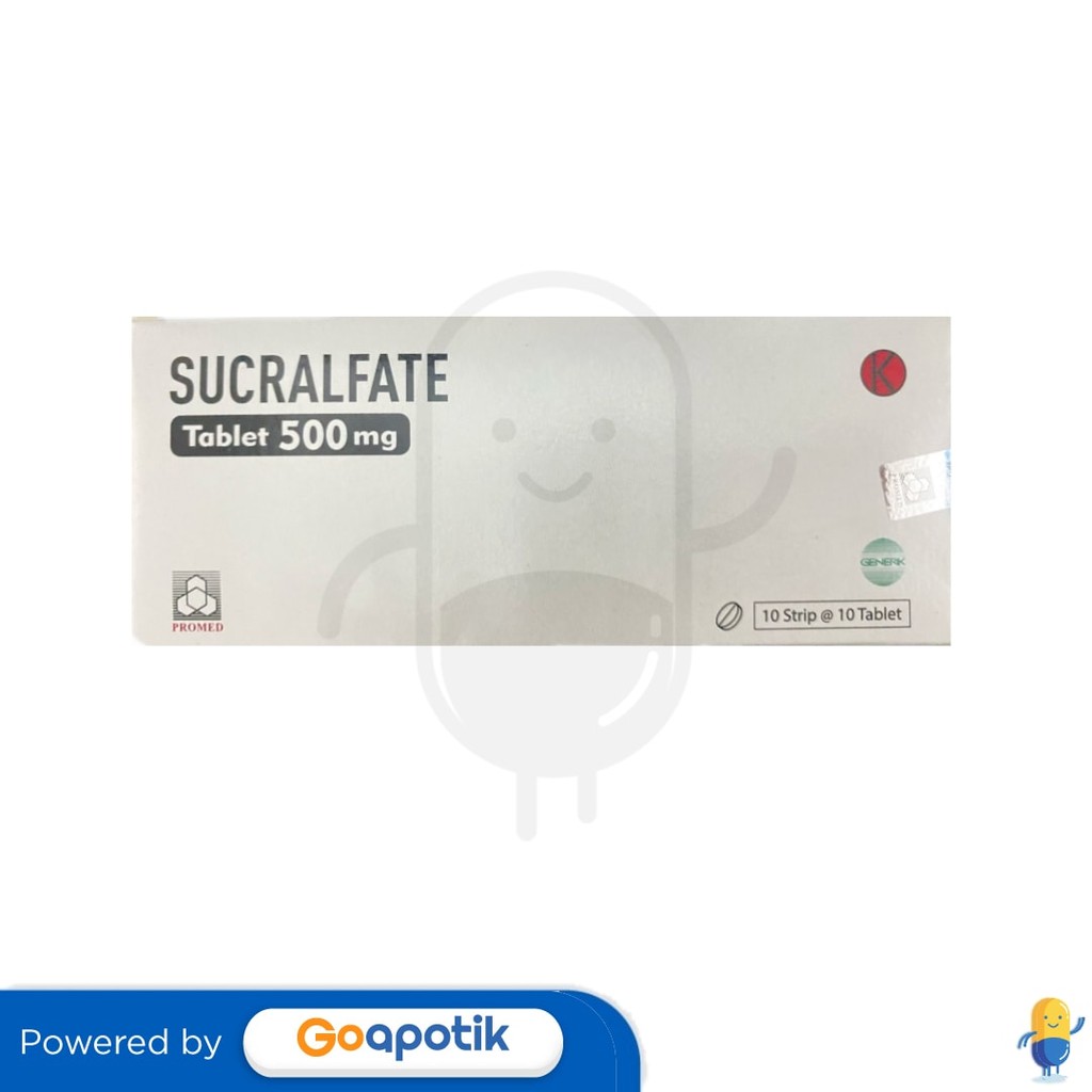 Jual Sucralfate Promed 500 Mg Box 100 Tablet | Shopee Indonesia