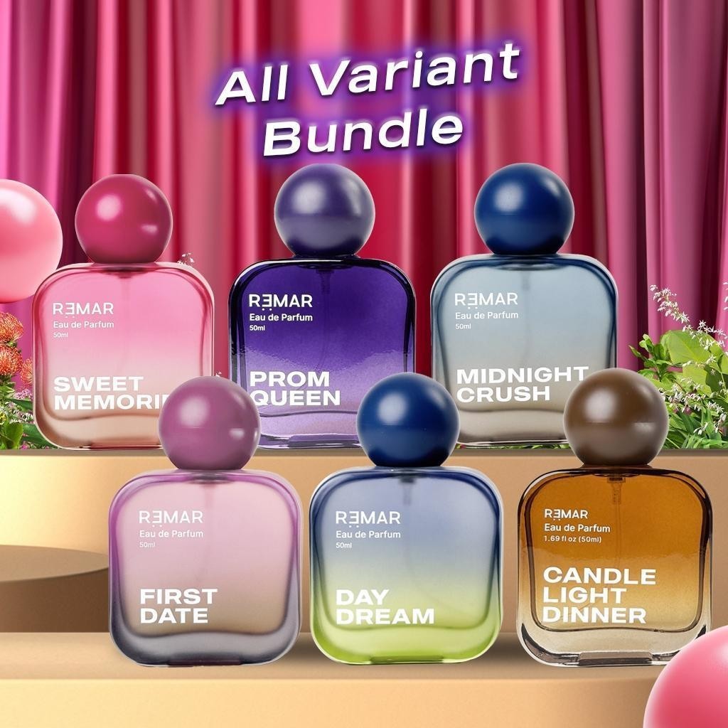 Jual Bundle All Variant - Remar Eau De Parfum - 50ML x 6 EDP | Shopee ...