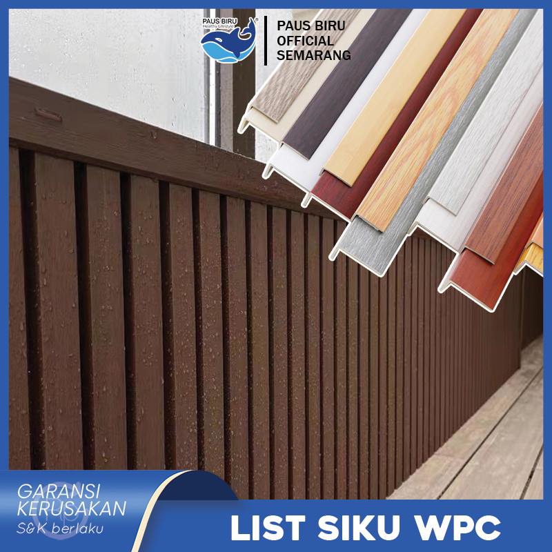Jual Paus Biru - List Sudut Siku L WPC Wallpanel / List Penutup WPC Per ...