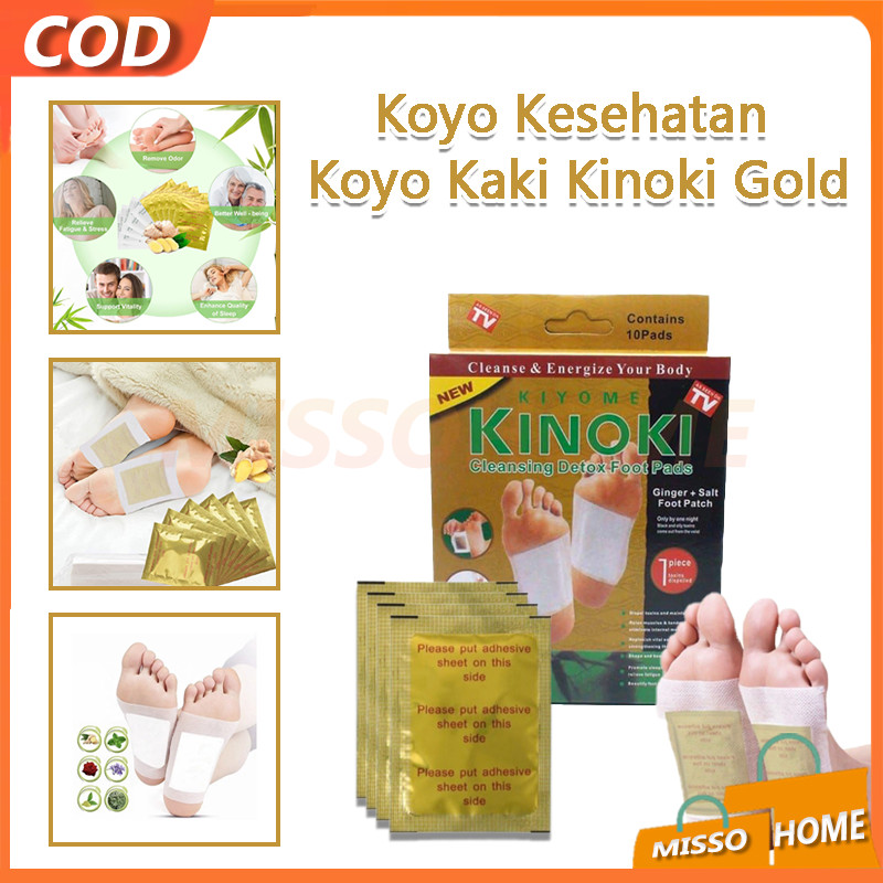 Jual Koyo Kesehatan Koyo Kaki Kinoki Gold / Koyo Kaki Penyerap Racun Di ...