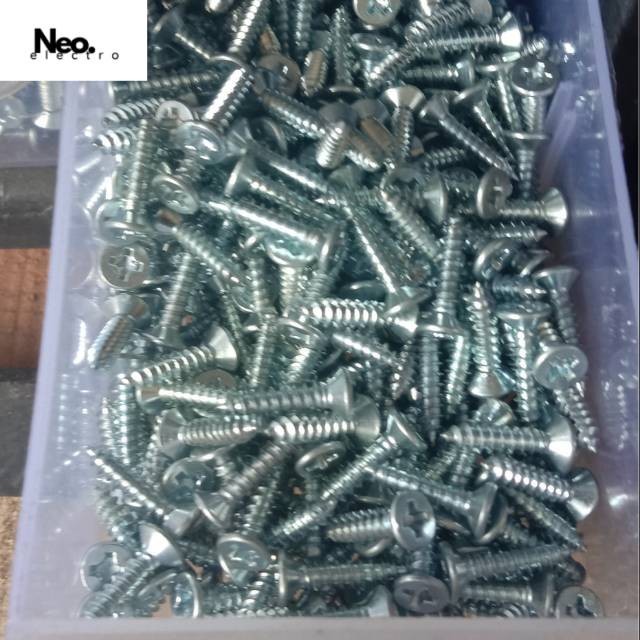 Jual Baut sekrup box black x4 s1 S2 dll Project elektronika sound ...