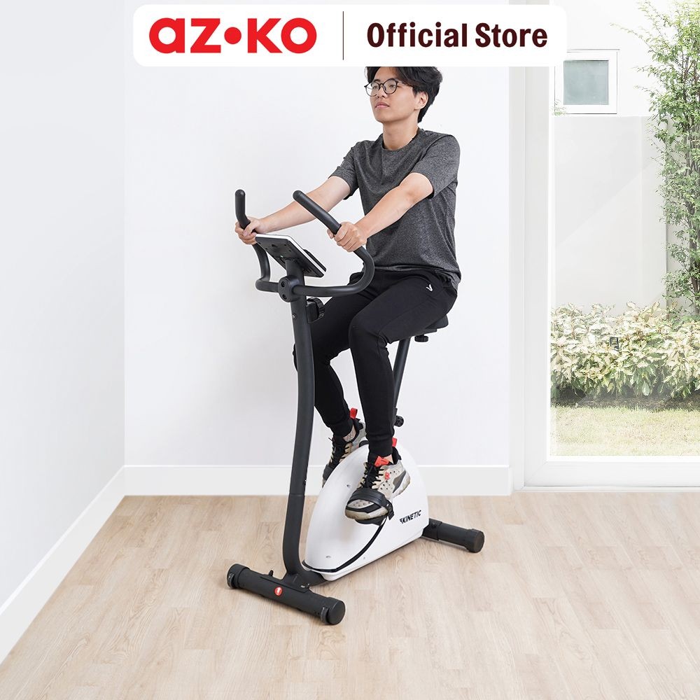 Jual AZKO Kinetic Sepeda Statis Magnetic 422s - Putih Peralatan Fitnes ...