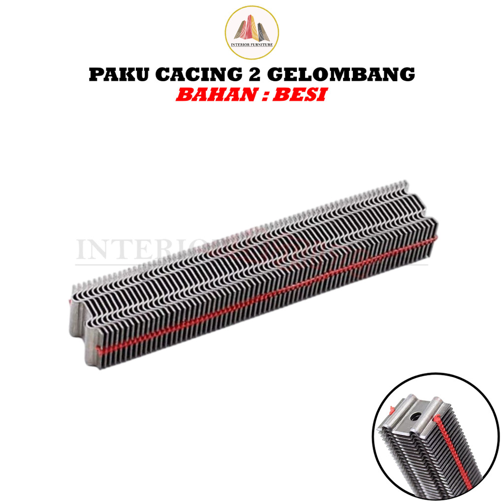 Jual Paku Cacing 3/8 Inch Paku Sambungan Papan 2 Gelombang Furniture ...