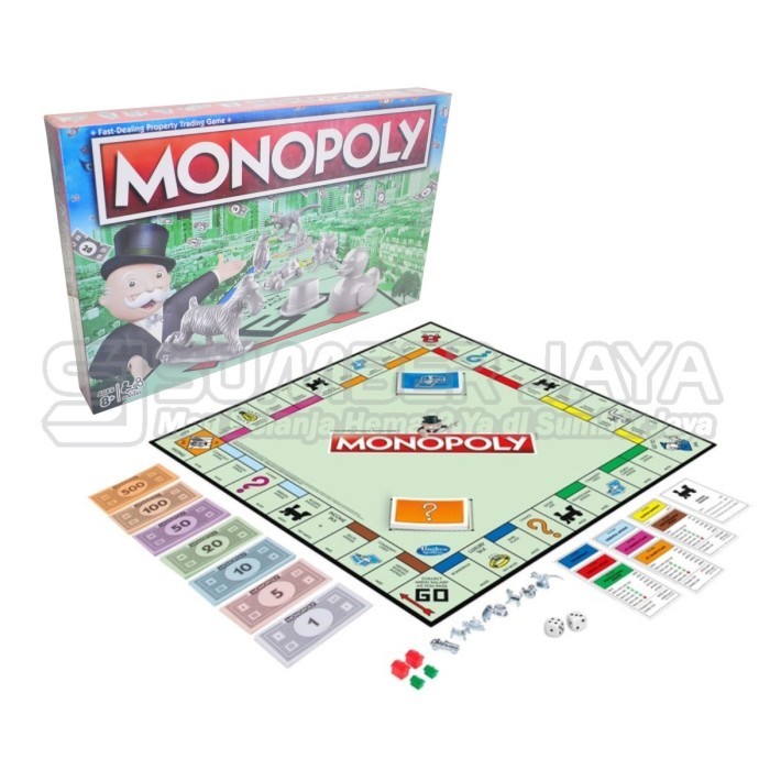 Jual Permainan Anak Monopolly Mainan Papan Monopoly MONOPOLI SC-803 ...
