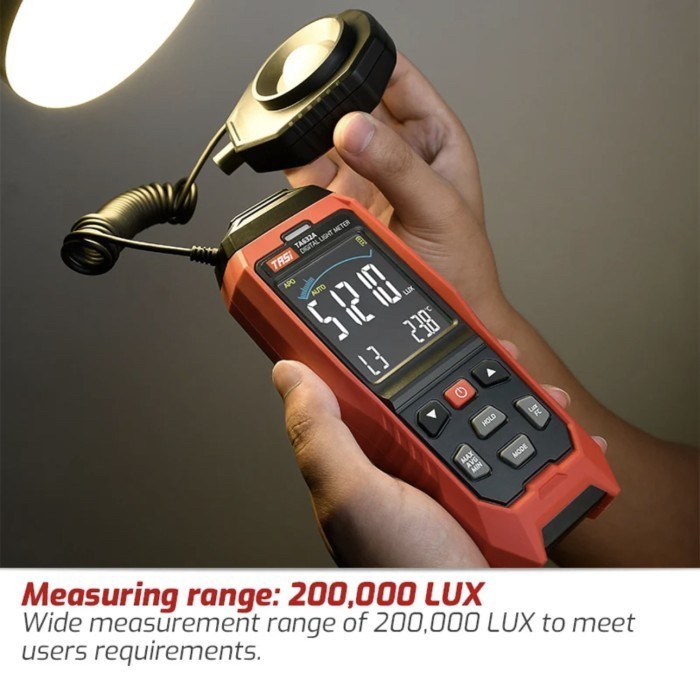 Jual Light Tester Lux Meter Data Logger TA 632B TASI PC Loger TA632B ...