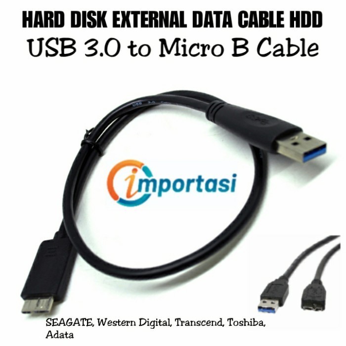 Jual Kabel HDD External Hard Disk Cable Seagate WD Toshiba Transcend ...