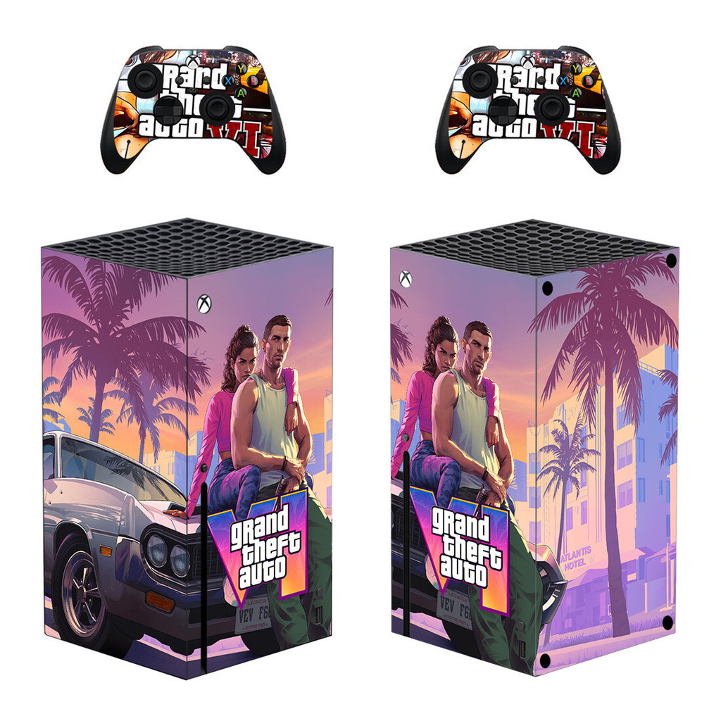 Jual Grand Theft Auto VI GTA 6 Skin Sticker Decal Cover for Xbox Series ...