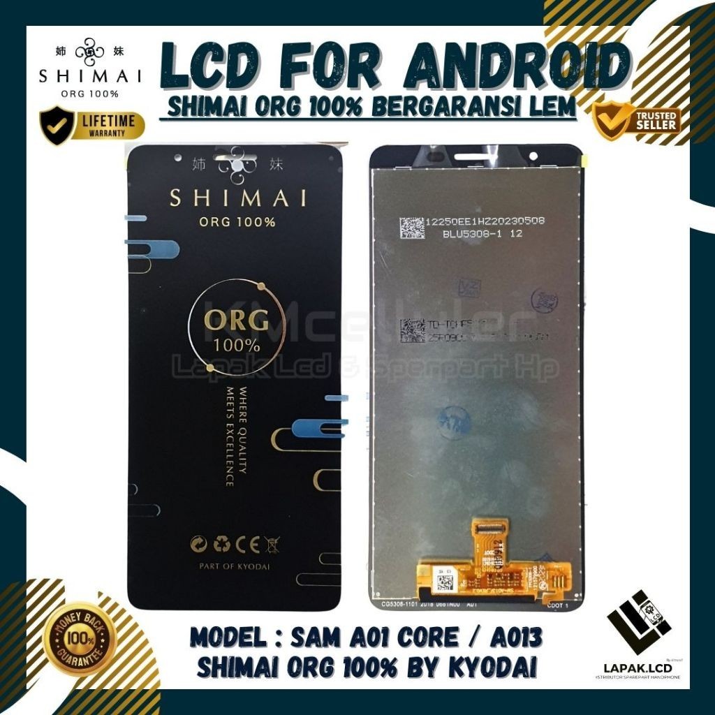 Jual LCD SAMSUNG A01 CORE / A013 M20 SHIMAI ORG 100% By Kyodai Garansi ...