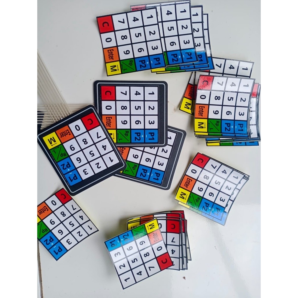 Jual Stiker Variasi Keypad Pom Mini Pertamini Model Laminasi Anti Air ...