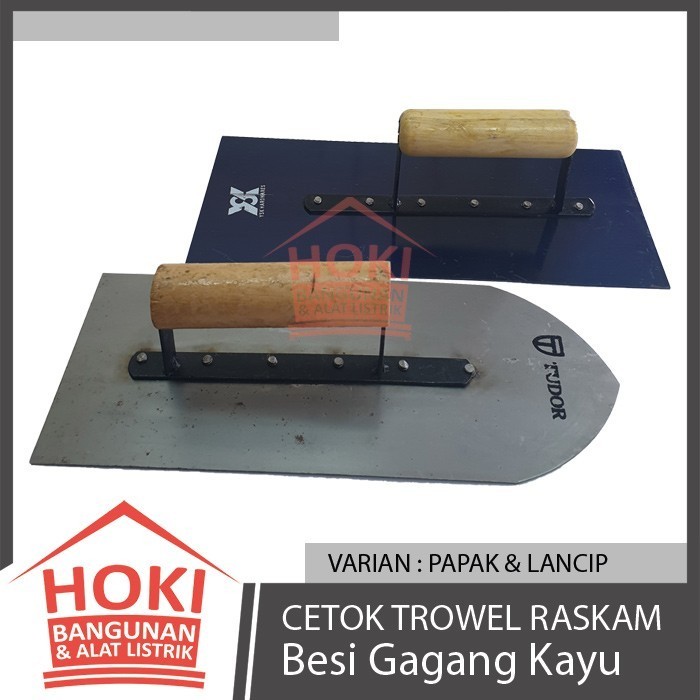 Jual CETOK TROWEL BESI - Raskam Sendok Semen Kasut Coraltex Papak ...