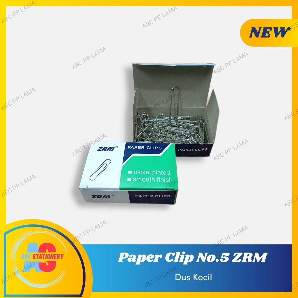 Jual ZRM PAPER CLIP NO 5 (DUS KECIL) | Shopee Indonesia