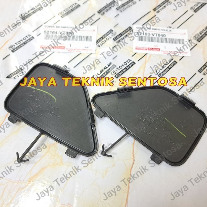 Jual Tutup Cover Towing Derek Hook Bumper Bemper Belakang Innova Zenix ...