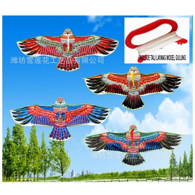 Jual Layang-Layang Lipat Tradisional Untuk Outdoor Layangan Hias 3D ...
