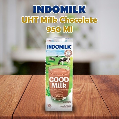 Jual Susu Indomilk UHT Full Cream 950 ML - Coklat | Shopee Indonesia