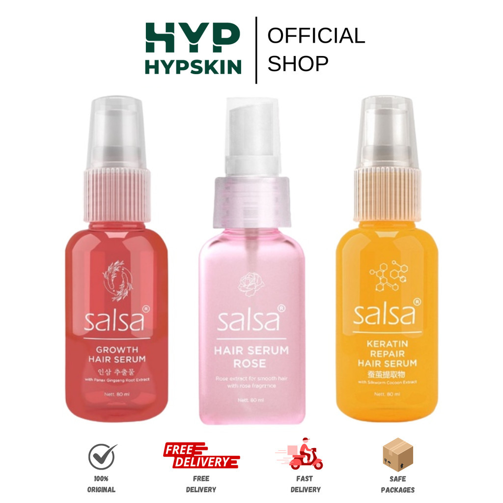 Jual Salsa Hair Serum 80ml - Perawatan Rambut Keratin & Growth ...