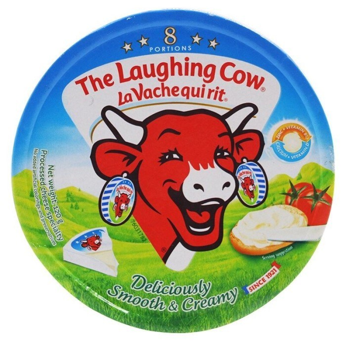 Jual Tfren99_ The Laughing Cow Keju Cheese Triangle 8 Portion 120gr ...