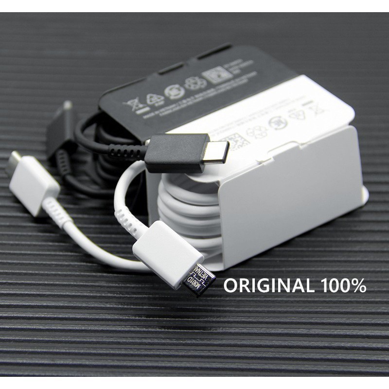 Jual Kabel Data Samsung 45w 5A Type-C to Type-C Charger 25w 3A SUPER ...