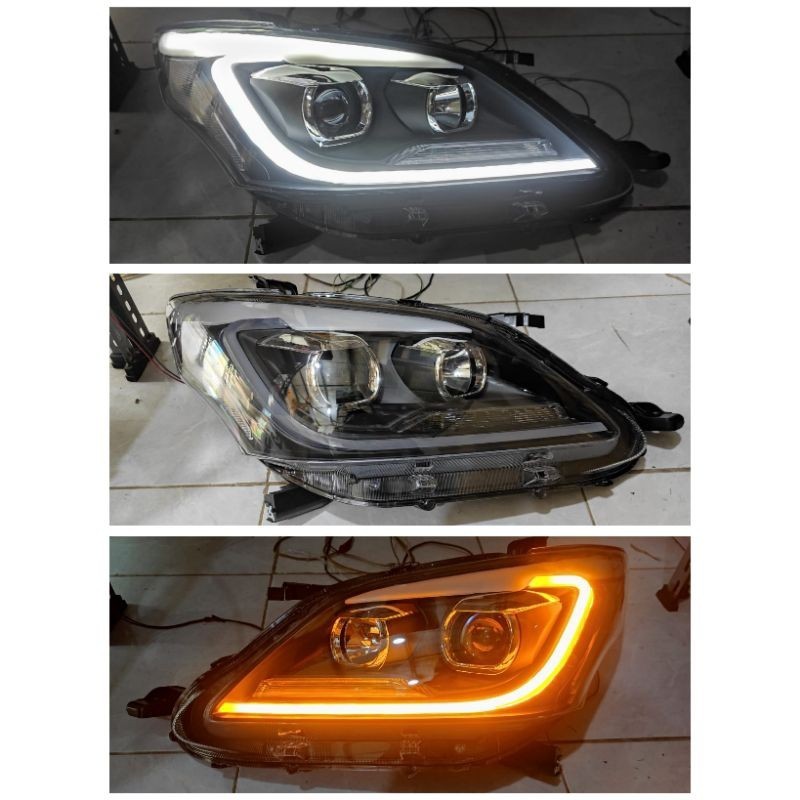 Jual YAA-INA0235A Headlamp Grand New Kijang Innova All LED Bar Lexus ...