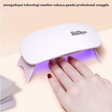 Jual Pengering Kutek/ SUN Mini UV LED Nail Lamp/ Pengering Cat Kuku ...