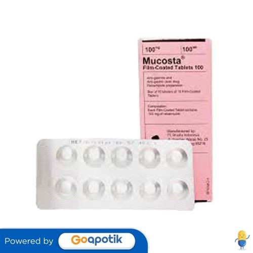 Jual Mucosta 100 Mg Box 100 Tablet | Shopee Indonesia