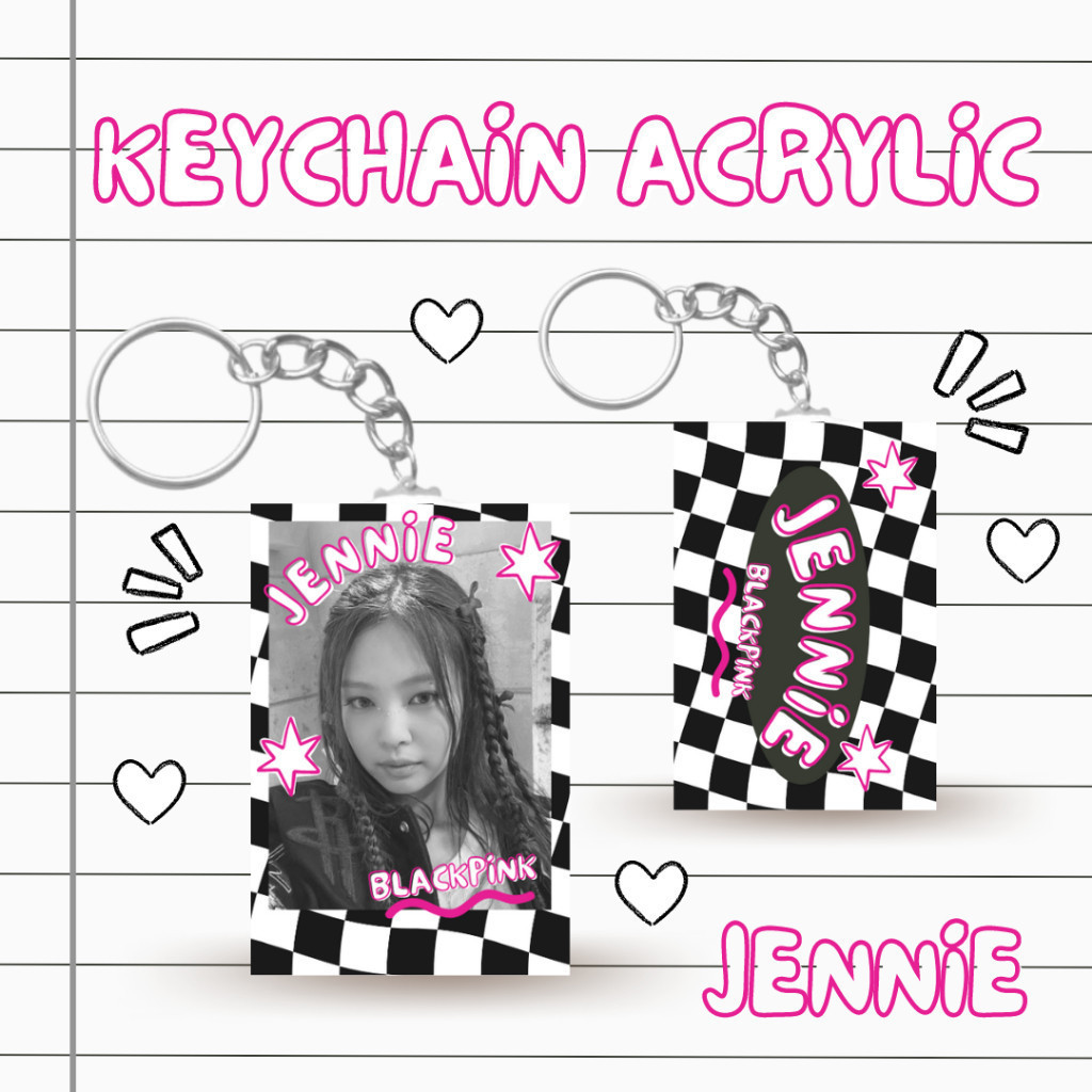 Jual Gantungan kunci Keychain Keyring Akrilik - BLACKPINK Kpop / BLINK ...