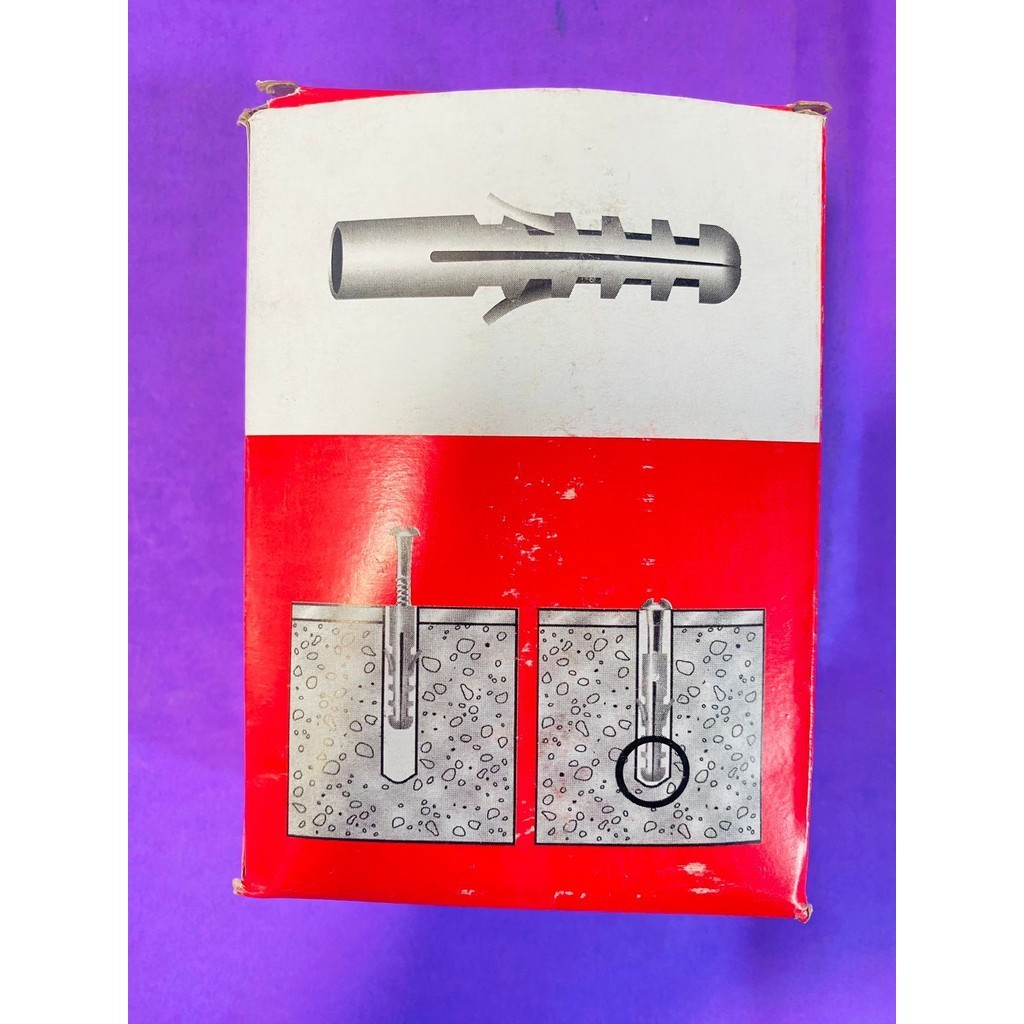 Jual Fisher HPP S8 Isi 100pcs Fiser Viser Piser Visher Rumah Sekrup Fischer Tanam Lubang Dinding ...