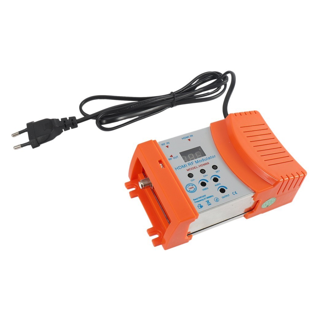 Jual New HDM68 Modulator Digital RF HDMI Modulator AV to RF Converter ...