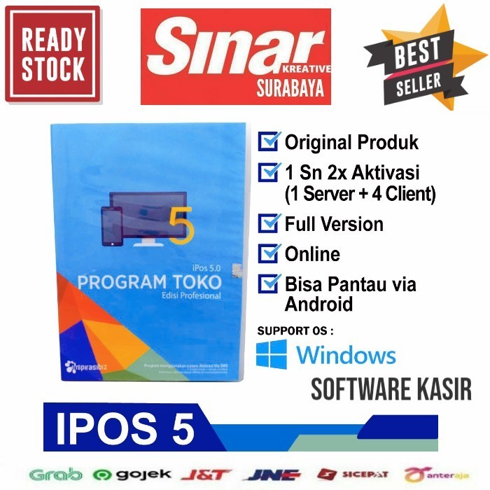 Jual PROGRAM TOKO IPOS 5 SOFTWARE KASIR PROFESIONAL - BISA KONEKSI ...