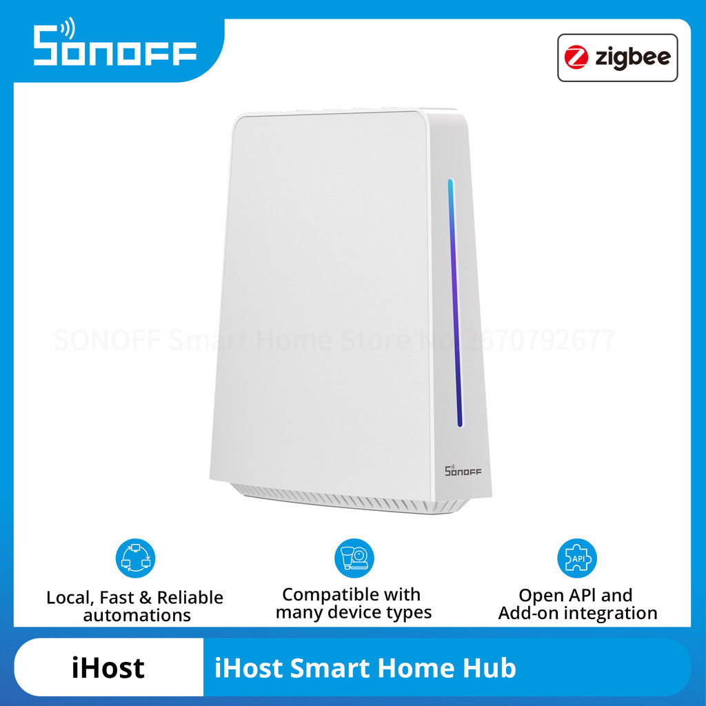 Jual SONOFF iHost Smart Home Hub Zigbee Gateway Compatible Wi-Fi LAN Devices Open API ...