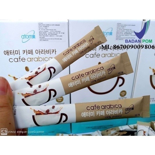 Jual Atomy Cafe Arabica 10 sachet | KOPI ATOMY | kopi arabika Original ...
